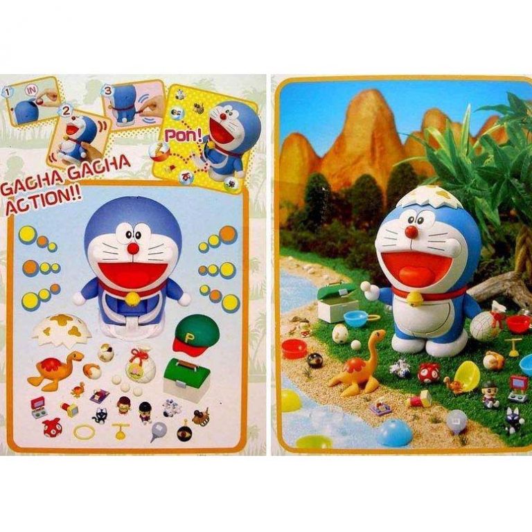 Doraemon Gacha Gacha 2 mô hình Chogokin lắp ghép chính hãng BANDAI hàng ...